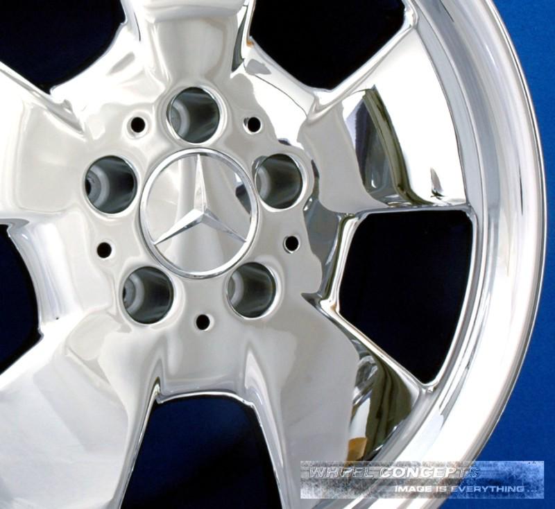 Purchase MERCEDES SL500 SL 500 17 INCH CHROME WHEELS RIMS E320 E in ...