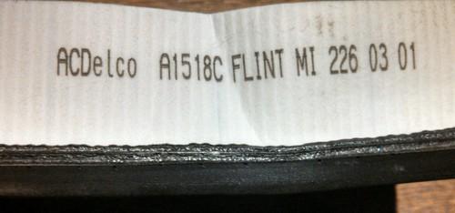 Buy ACDelco A1518C Air Filter in Youngwood, Pennsylvania, US, for US $10.00