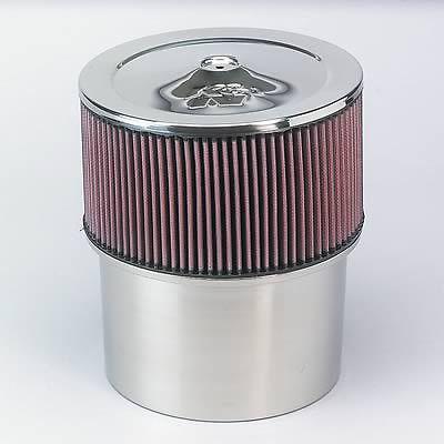 Buy K&N Velocity Stack Air Cleaner 9" Dia Round Red Cotton Gauze ...