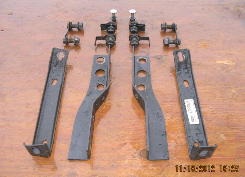 Buy Genuine OEM Ford Ranger Rear Bumper Brackets, complete kit w ...