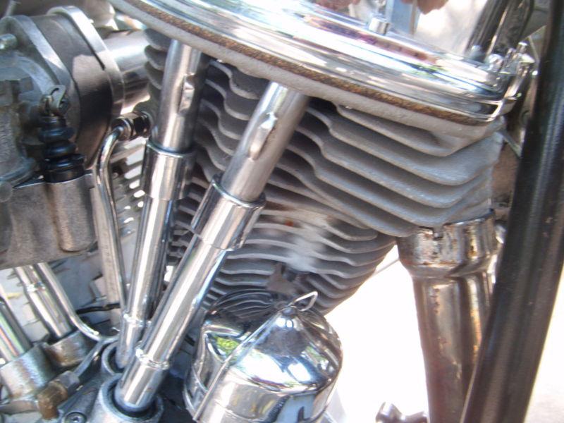 Buy HAELEY DAVIDSON PANHEAD MOTOR ENGINE CASES 1965 FLH REBUILT SHOVEL ...