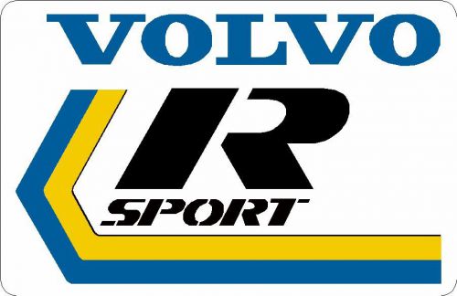 Buy Volvo R sport decal 360 340 142 242 rare rallycross in Sofiemyr ...