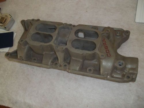 Buy Cobra Hi Po 289 small letter two four barrel aluminum intake ...