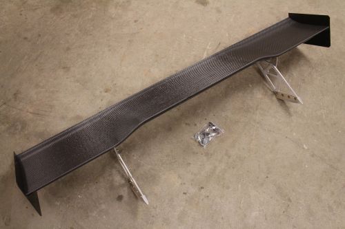 Buy Corvette C5 C6 C7 CTS-V MTI Racing Universal Carbon Fiber 3D Rear ...