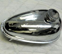 Buy UNIVERSAL MINI BIKE CHROME GAS TANK MINIBIKE CHOPPER in Pleasant ...