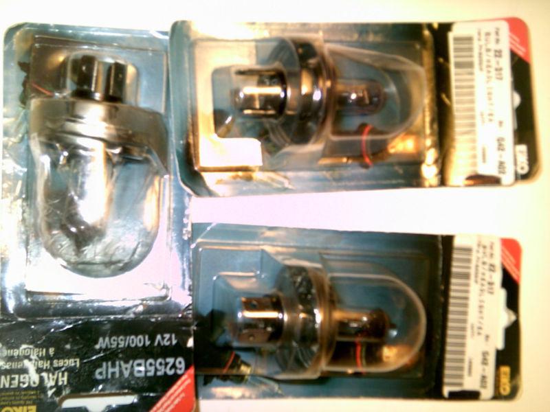 Buy 3 HI POWER Halogen Bulb H4 P45T base.100/55 watts 12 Volt Porsche ...
