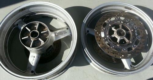 Buy Yamaha r1 2000 2001 front rear wheels wheel set in North Hollywood ...