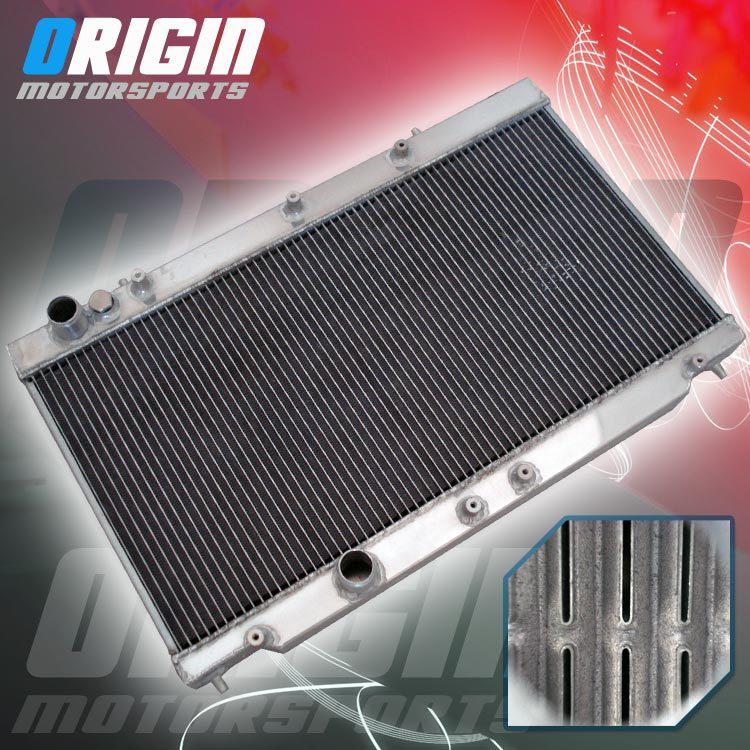 Buy 90-94 MITSUBISHI ECLIPSE ALUMINUM MT MANUAL RACING RADIATOR GST GSX ...
