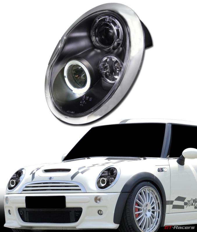 Buy EURO BLK HALO RIM PROJECTOR HEADLIGHTS SIGNAL LEFT+RIGHT 2002-2005 ...