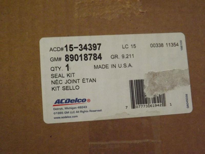 Buy ACDELCO #89018784 Heater SealL Kit in Elgin, South Carolina, US ...