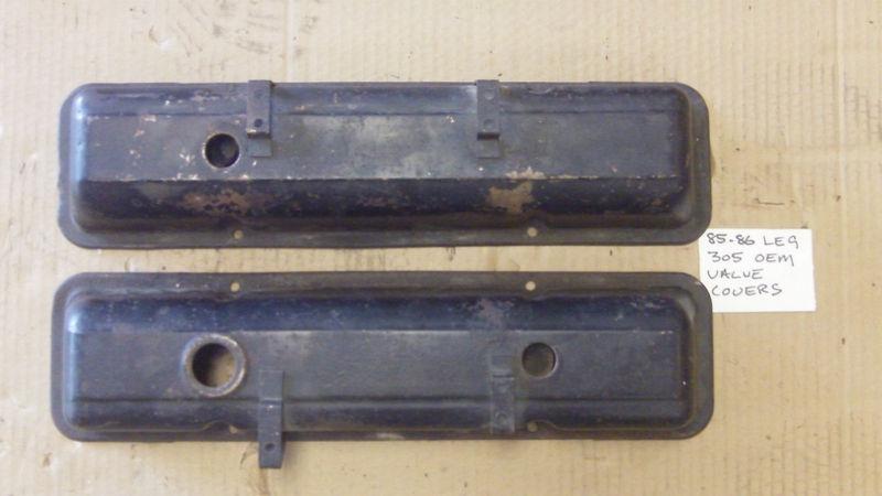Buy 305 350 Small Block Chevrolet OEM Gen I Mid 1980's Valve Covers ...