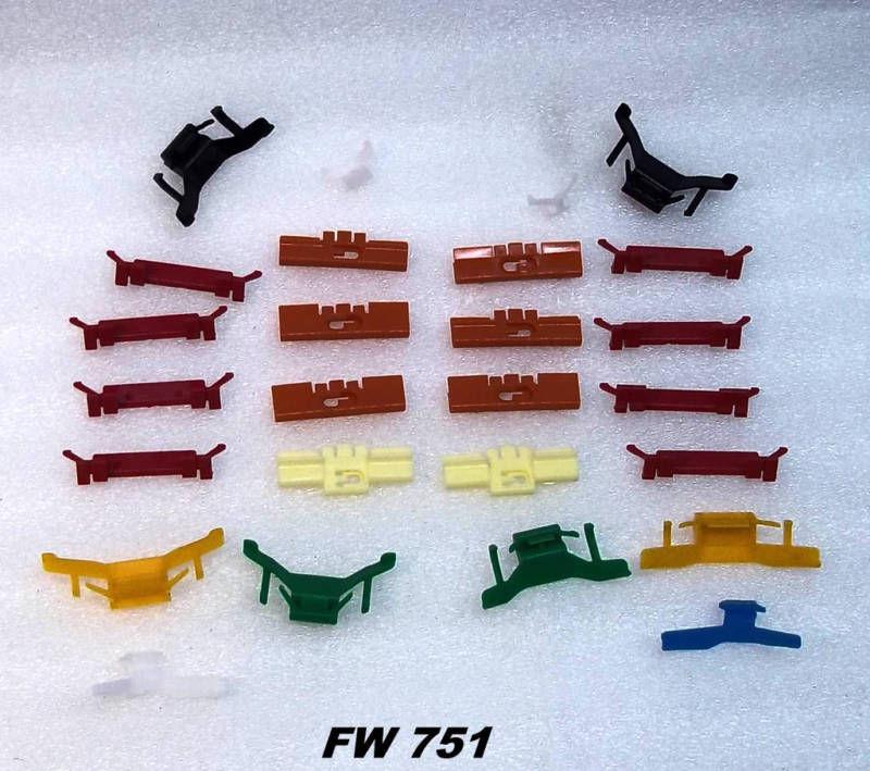 Find 2Dr ACURA INTERGEA LS GSR RS WINDSHIELD CLIP KIT 1994 1995 1996 ...