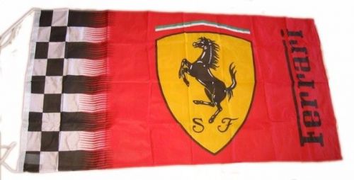 Find Ferrari Side Checkered FLAG BANNER SIGN 5X3 feet in Van Nuys ...