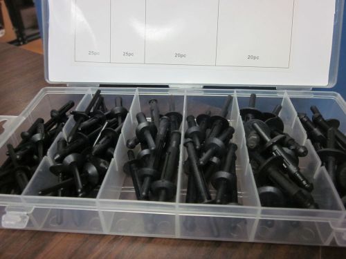 Find 90pc G INDUSTRIAL TOOL POM RIVET ASSORTMENT POLYOXYMETHYLENE POP ...
