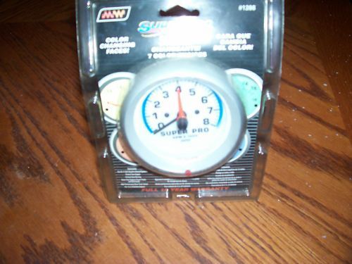 Find SUPER PRO COLOR CHANGING TACHOMETER 3 3/4 INCH 8000 RPM in Floral ...
