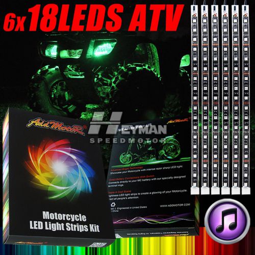 Find Heyman 13inch 6 ×18 LEDS ATV UTV Underbody Glow LED Light Strips ...