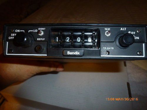 Find Bendix TR641B Transponder with Trans-Cal D120-P2-T 20K Encoder ...