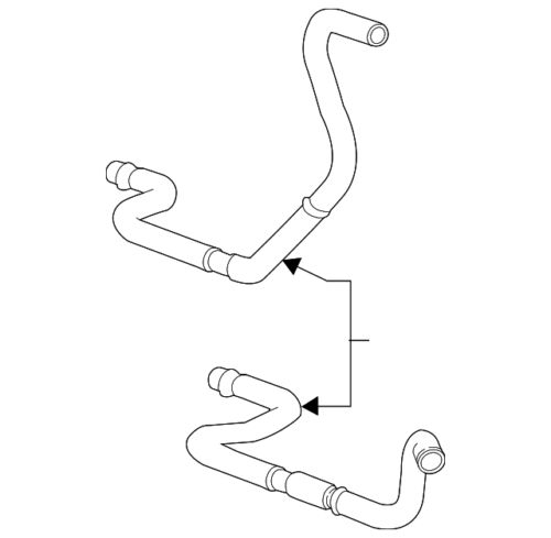 Find Genuine GM Drive Motor Battery Coolant Cooler Inlet and Outlet ...