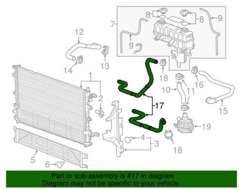 Find Genuine GM Drive Motor Battery Coolant Cooler Inlet and Outlet ...