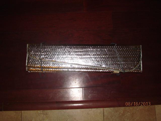 Find Axius Jumbo Folded Reflective Sunshade 66 X 28 Inches in Palm ...