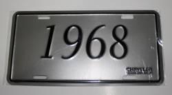 Find NEW Mopar 1968 Model Year License Plate in Coon Valley, Wisconsin ...
