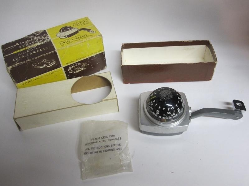 Find VINTAGE AIRGUIDE NOMAD AUTO COMPASS SELF ILLUMINATED DELUXE NO. 79 ...