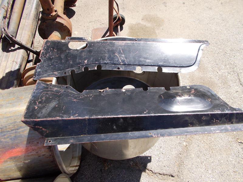 Find Antique VINTAGE Engine side SPLASH APRONS rat hot rod gasser ford ...