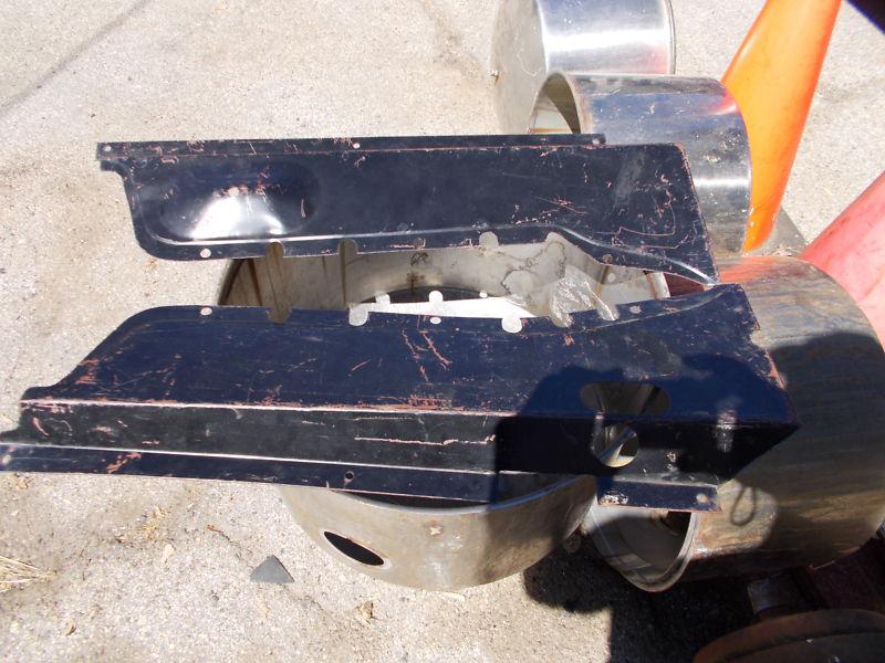 Find Antique VINTAGE Engine side SPLASH APRONS rat hot rod gasser ford ...