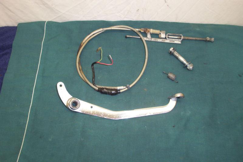 Sell 70 honda z50 z 50 k2 mini trail oem original complete rear brake ...