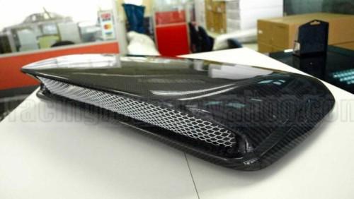 Sell CARBON FIBER SUBARU 06-08 FORESTER TURBO JDM HOOD SCOOP INTAKE in ...