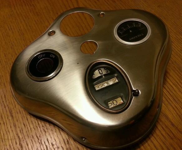 Sell 1928-31 Ford Model A original replated instrument cluster in ...