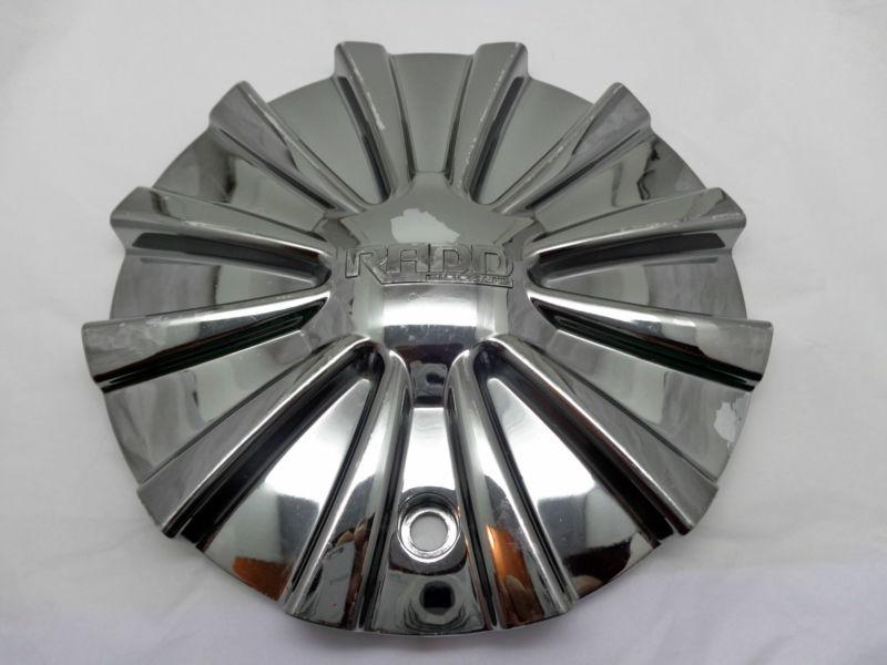 Sell RADD ALLOYS WHEEL AFTERMARKET CENTER CAP CAP980L180 black chrome # ...
