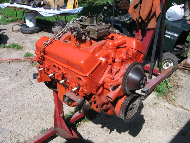 Sell 1969 Chevy - 327 - V8 - Engine - 11:1 TRW + Holley w/Vette Intake ...