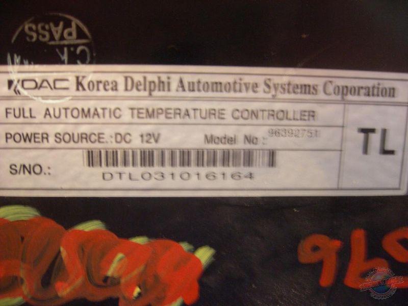 Sell TEMPERATURE CONTROL VERONA 450995 04 ASSY AUTO in Saint Cloud ...