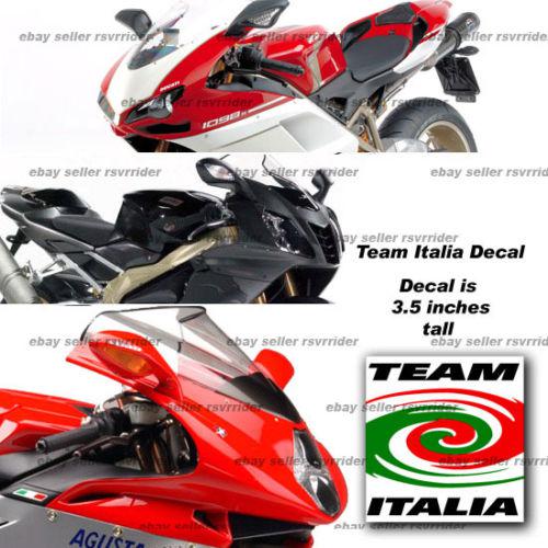 Sell team italia decal sticker for italian motorcycles cars in Kingston ...