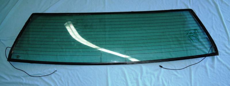Purchase Original 80-87 OEM CAPRICE LANDAU Coupe 2 Door Rear Glass ...
