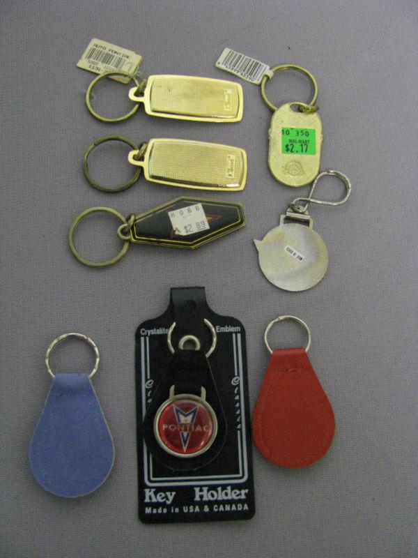 Purchase Vintage Pontiac Chief of the sixes Key Chain, 8 pontiac key ...