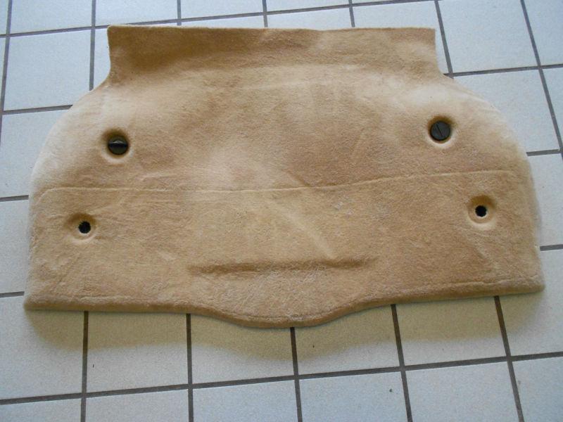 Purchase Porsche Boxster 987 engine cover carpet sand beige OEM ...