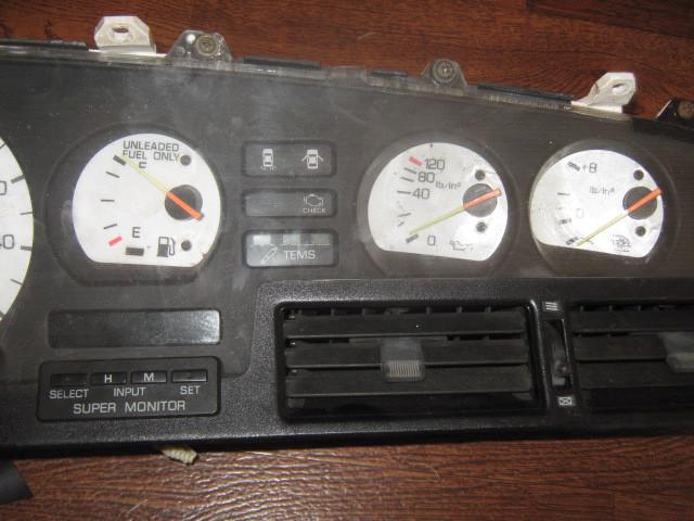 Purchase 86-88 TOYOTA SUPRA SPEEDOMETER CLUSTER 160 MPH WHITEFACE WITH ...