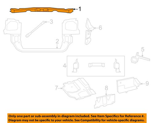Buy Dodge CHRYSLER OEM 09-16 Journey-Radiator Support 5116300AF in ...