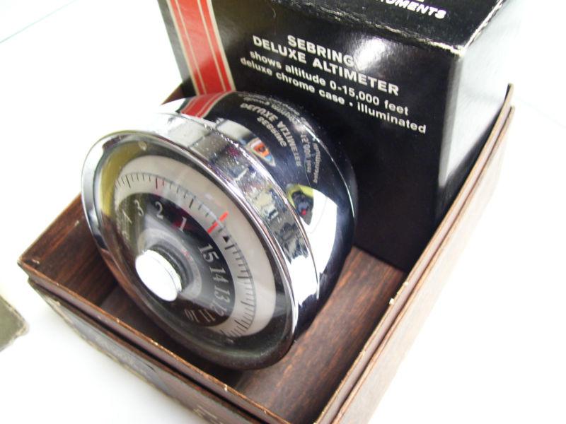 Purchase Vintage nos 60s AIRGUIDE ALTIMETER dash gauge rat rod ...