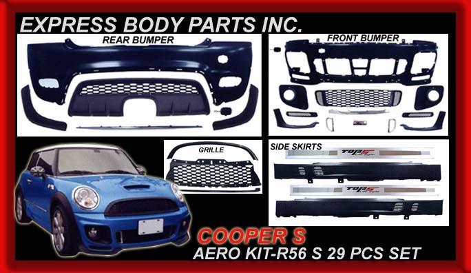 Purchase 07-13 MINI COOPER / COOPER S COUNTRYMAN R56 AERO BODY KIT SET ...