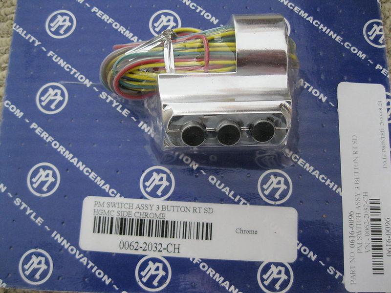 Purchase PERFORMANCE MACHINE L & R CONTOUR HANDLEBAR 3 BUTTON SWITCHES ...