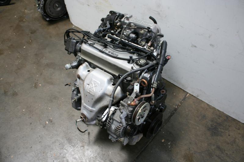 Purchase 94-97 Honda Accord 4 Cylinder 2.2 F22B Long Block Engine LOW ...