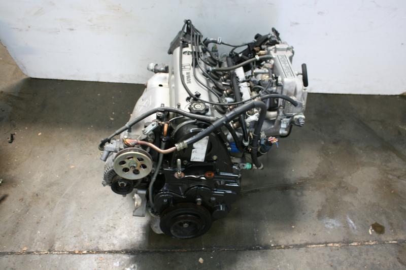 Purchase 94-97 Honda Accord 4 Cylinder 2.2 F22B Long Block Engine LOW ...