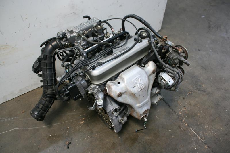 Purchase 94-97 Honda Accord 4 Cylinder 2.2 F22B Long Block Engine LOW ...