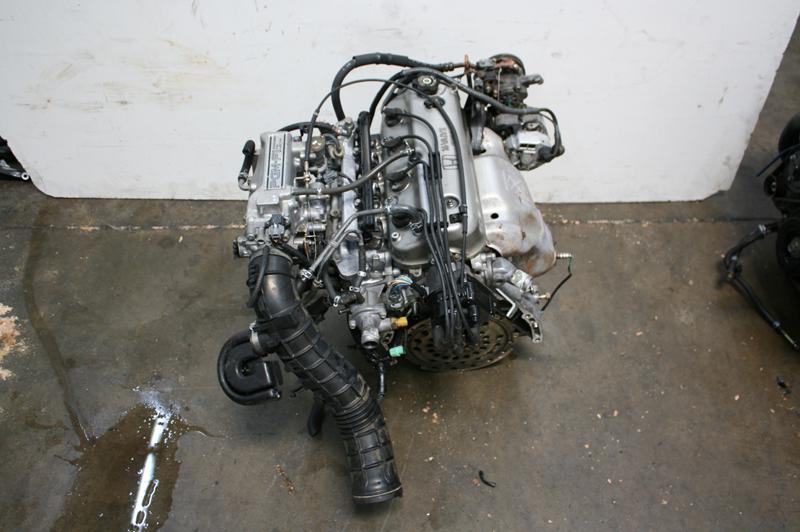 Purchase 94-97 Honda Accord 4 Cylinder 2.2 F22B Long Block Engine LOW ...