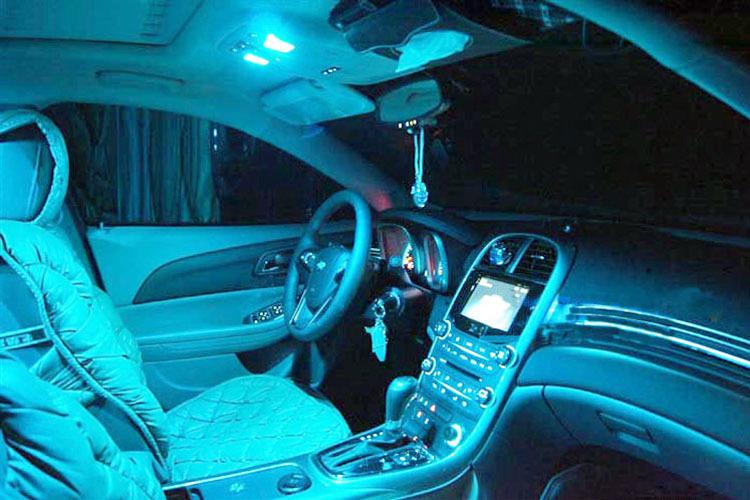 Purchase 4x T10 5SMD LED Aqua Ice Blue For Interior Dome Map Lights ...
