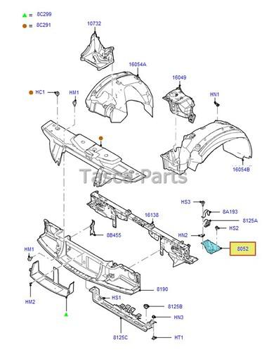 Purchase OEM RH LOWER RADIATOR SUPPORT BRACKET CROWN VICTORIA GRAND ...