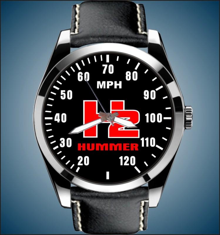 Buy H2 HUMMER HUMVEE SPEEDOMETER METER AUTO ART CHROME LEATHER BAND ...